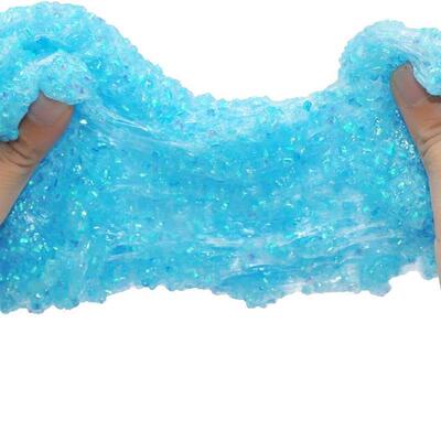 3 Pack Glimmer Slime Crunchy Slime kit Blueberry Sugar Blitz