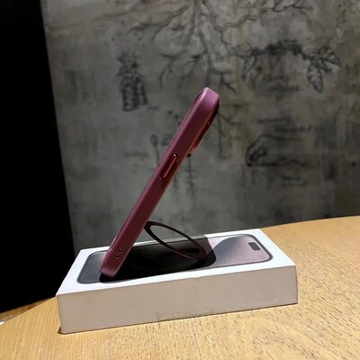Magsafe Transparent Kickstand Stand Phone Case For iPhone 11