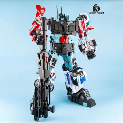 Newest 5 in 1 Demon Knight Defensor Oversized dk05 Transform