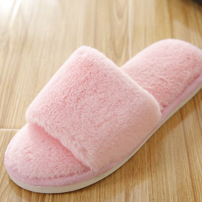 Winter Ladys Long Plush Home Indoor Wooden Floor AntiSlip Co