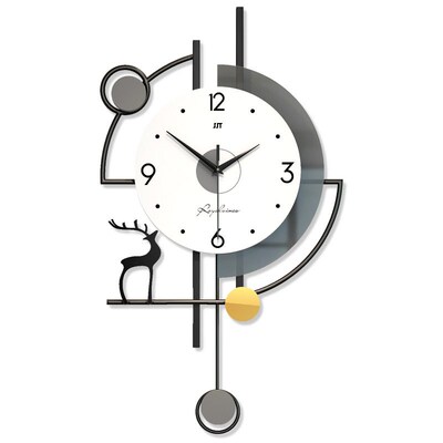 Clock Living Room Modern Simple Home Decorative Clock Wall
