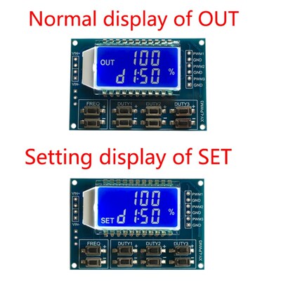 Signal Generator PWM Pulse Frequency Duty Cycle Adjustable M