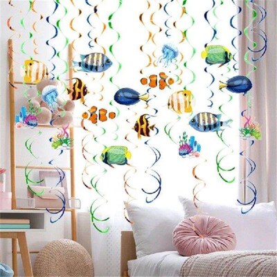 Undersea Animal Decors Set for Any Occasion Fishing