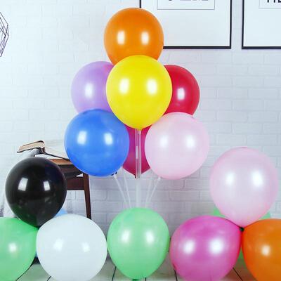 5-36inch Black Latex Balloons Wedding Birthday Party Baby Sh