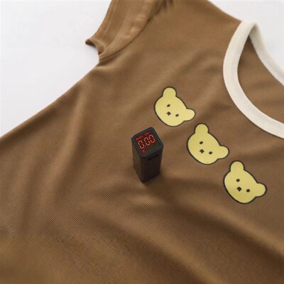 2025 New Summer Short-sleeved Shorts Childrens Waffles Shor
