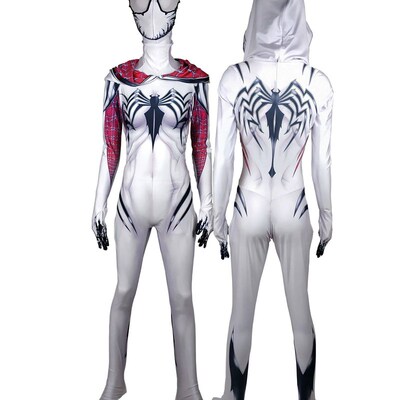 Halloween Gwen Stacy Spiderman Cosplay Costume Anti-Gwenom