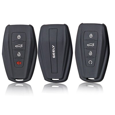 Silicone Car Key ver Case for Geely Coolray X6 geometry c Em