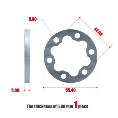 Bicycle Brake Disc Gasket Modification Fittings Thick Brake