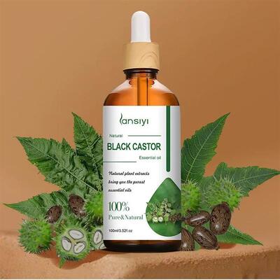 Pure And Castor Oil For Hair Growth, Eyelashes And Eyebrows