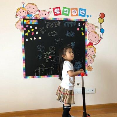White board wall sticker can remove magnetic whiteboard home