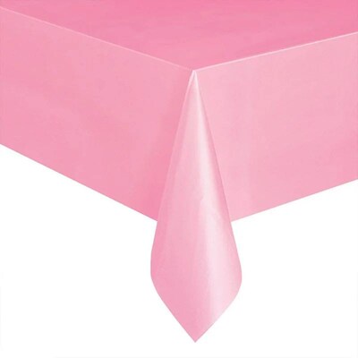137x183cm Disposable Solid Color Tablecloth Birthday Party W