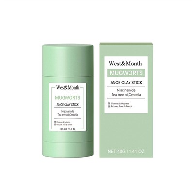 West&Month Blackhead Cleansing Clay Mask - Fades Acne Marks,