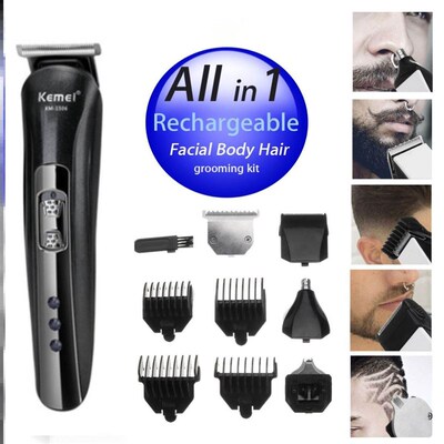 5 in1 Nose Beard Ear Hair Trimmer Clipper Shaver Haircut Kit