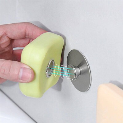 Perforation-free Wall Mounted Magnet Bathroom Magnetic Soap
