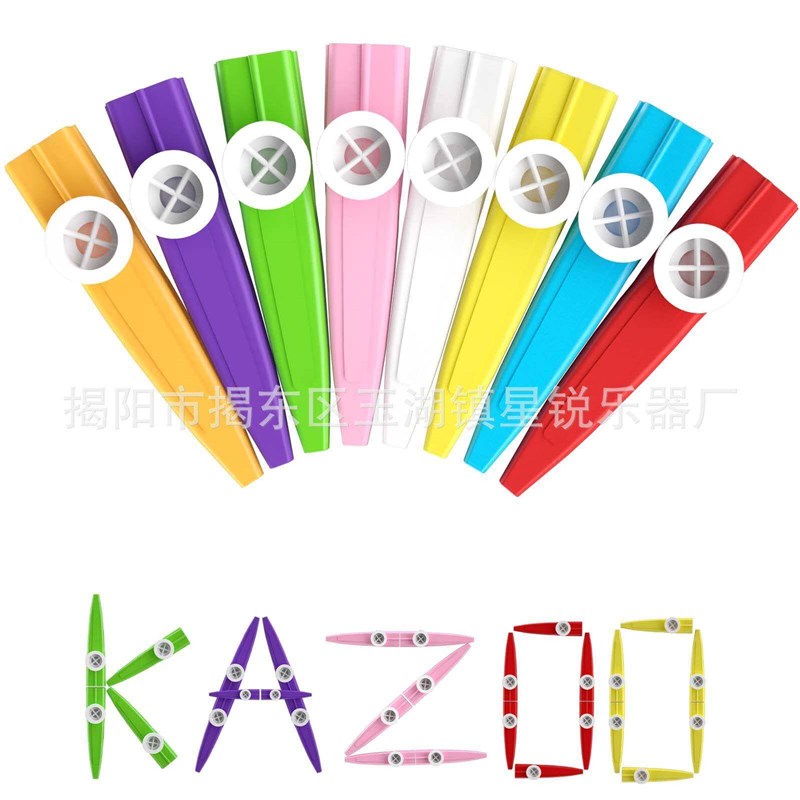 Plastic kazoo flute kazoo toy Orff instrument suit children