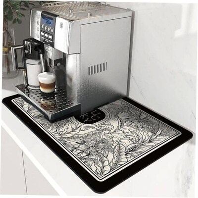 Kitchen Drain Pad Dish Drainer Mat Absorbent Dish Drying Mat