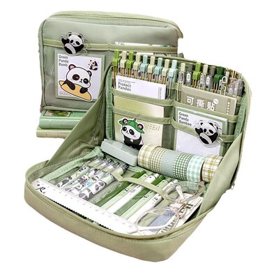 Korea Cute Pencil Cases for Girls Pencilcase Waterproof Canv