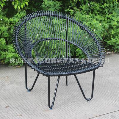 PE rattan table and chair indoor balcony rattan table and ch