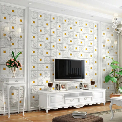 3D Wall Sticker Imitation Brick aterproof Wallpaper Room