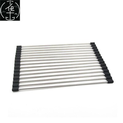 Kitchen Sink Drying Dish Rack Cup Holder Organizer Roll Stai