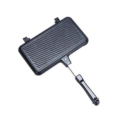 Foldable Grill Frying Pan Nonstick Bread Toast Frying Pan