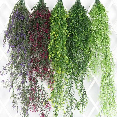 2021 Newest Hot Fashion Artificial Plastic Ivy Leaf Garland