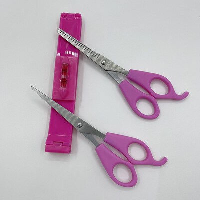 DIY Bangs 3Piece Set Haircutting Tool LevelingThinning Sciss
