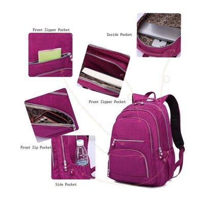 Mochila Feminina School Backpack for Teenage Girl 2024 Trave