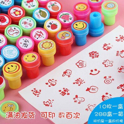 10 pcs/set English Teacher Reviews Stamps Seal set For Scrap