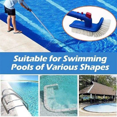 Pool Brush Pool Corner and Stair Brush Curved End 180