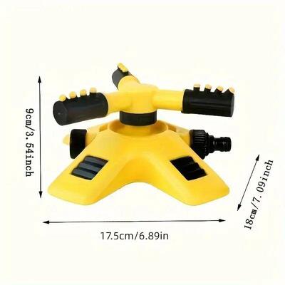 360 Degree Automatic Rotating Sprinkler Head For Nursery Irr
