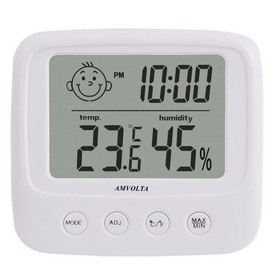 LCD Digital Temperature Humidity Meter Backlight Home Indoor