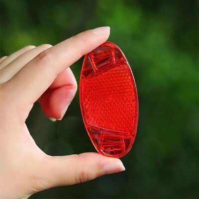 4PCS Night Reflectors Cycling Lights Safety Warning Light Bi