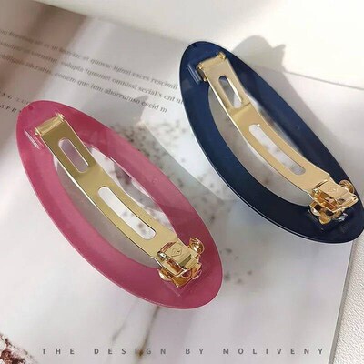 Fashion Matte Snap Hair Clips for Women Hairpin Hairclips Ha