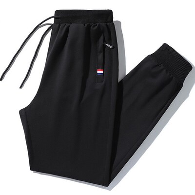 Mens Casual Pants Spring and Summer Thin Sweat Pants Casual