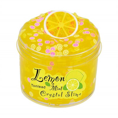 70ml Clear Crystal Slime Fake Candy Non Sticky Slime Soft Je