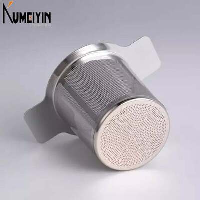 Tea Mesh Metal Infuser StraineAr Tea Leaf Filter with Cover