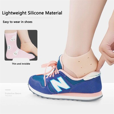 Silicone Moisturizing Heel Sleeves Winter Dry Crack Preventi