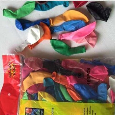 100pcs Pearl Helium Latex Balloons party decor 2.2g+free pum