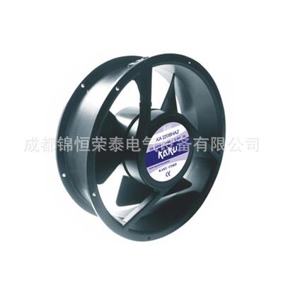 KAKU散热风机KA2208HA2-4 三叶低噪音轴流风扇AC220V 0.3A IP55