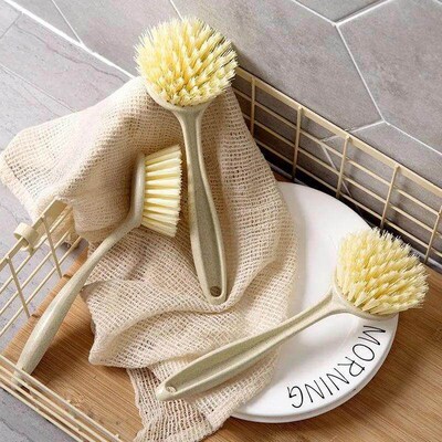 Long-Handle Pot Cleaning Brush - A Versatile Kitchen Cleanin