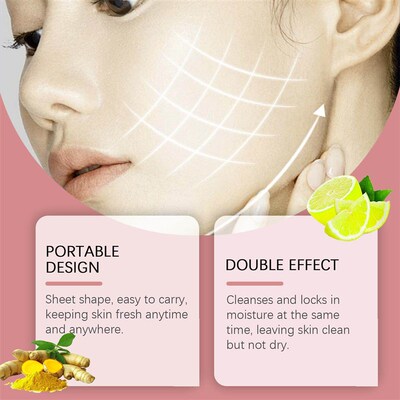 EELHOPE Kojic Acid Turmeric Cleansing Pads - Gentle facial c