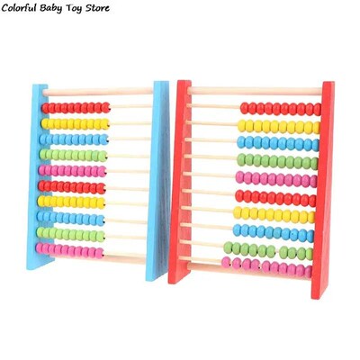 Intelligence Development Wooden Abacus Child Early Math Educ
