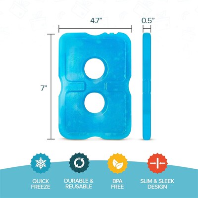 Ice Packs for Lunch Boxes Freezer Packs Cool Pack Reusable