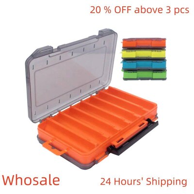 Fishing Tackle Box Storage Container Baits Lures Waterproof