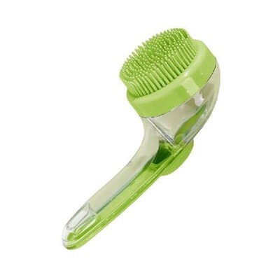 Soft Bristles Pet Shampoo Brush Silicone Massage and