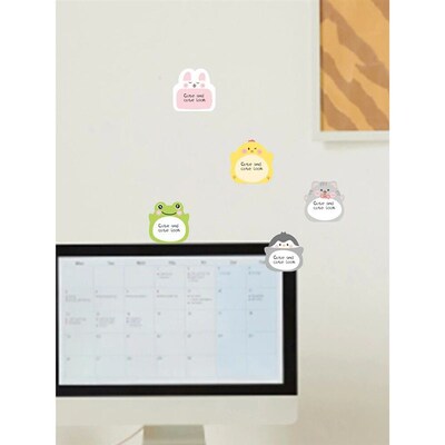 8 Packs Cartoon Animal Memo Office School Stationery Supplie
