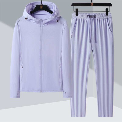 Sunscreen Clothing Mens Summer Loose Thin Breathable Ice Si