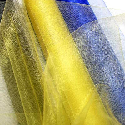 5M 10M Tulle Roll Crystal Fabric Organza Tulle Roll Spool We