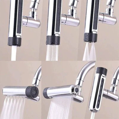 Kitchen Faucet Waterfall Outlet Splash Proof Universal 360
